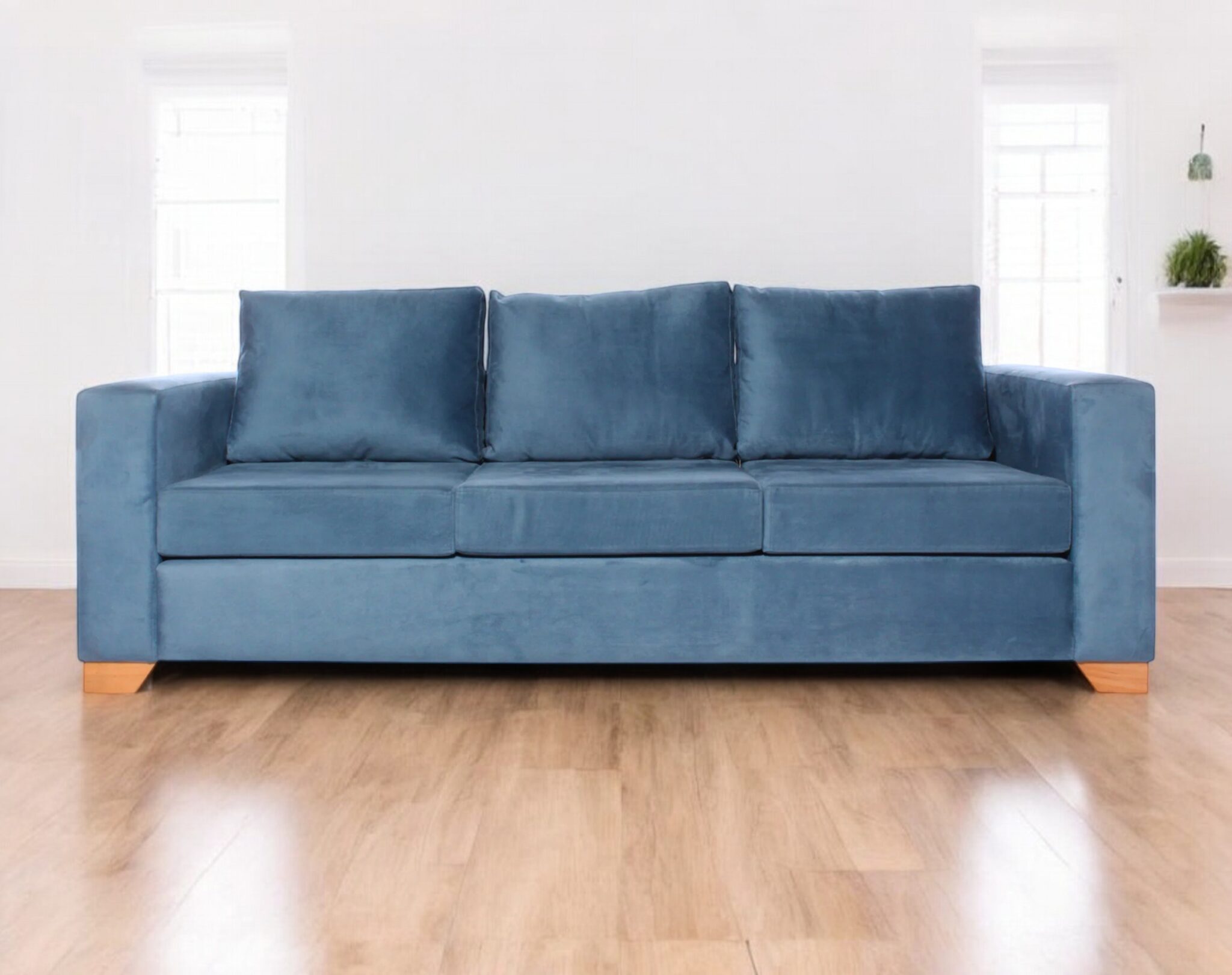 Sofá Mónaco 3 cuerpos: comodidad y simplicidad para tu sala de estar